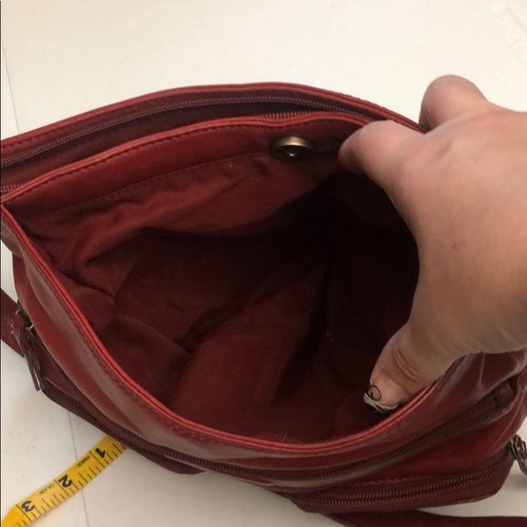 Stone Mountain Accessories | Bags | Stone Mountain Red Leather Purse 6 ...